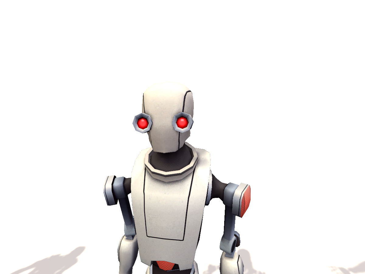 Default Robot avatar shown as used by anyone using a gallery picture as ...